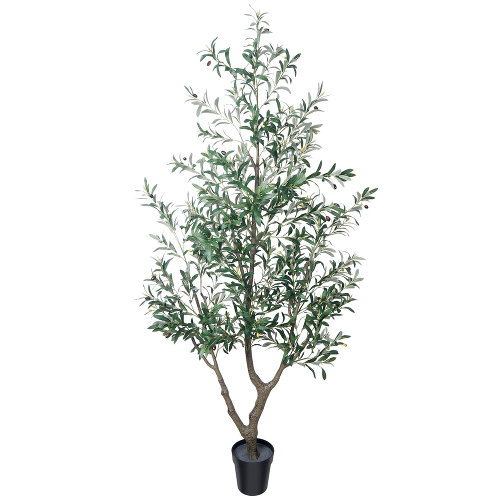 6/7FT Artificial Branched Dense Olive Trees